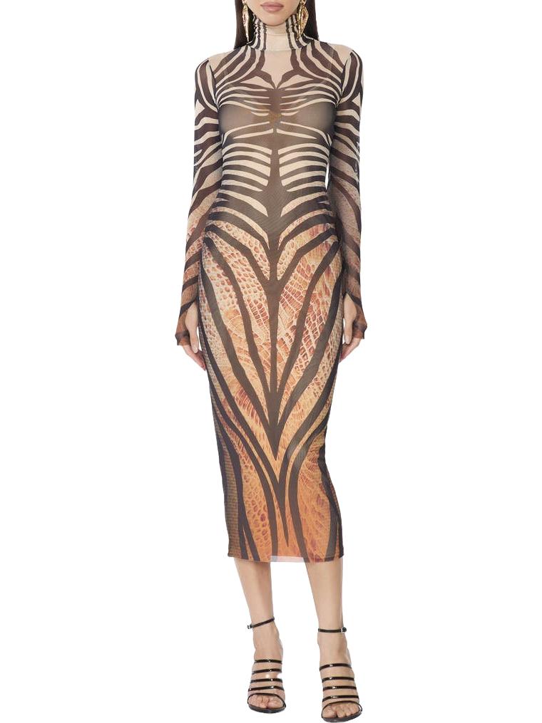AFRM shailene turtleneck midi dress